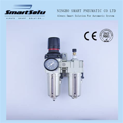 SMC Model F R L Combination AC Series Air Source Treatment Units Air Filter And Air Regulator