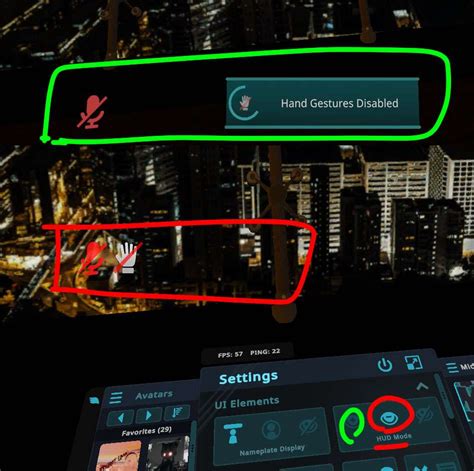 Gesture Button Placement Voters VRChat