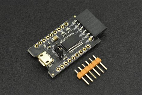 Fermion Ftdi Ft232rl Basic Breakout 335v Arduino Compatible Dfrobot
