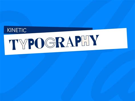 Kinetic Typography Motion Graphics And Animated Text In After Effect
