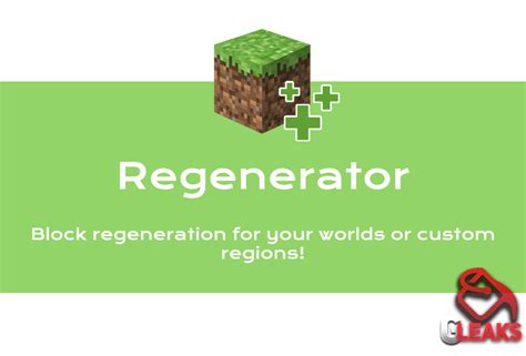 Plugins Regenerator Gleakspro