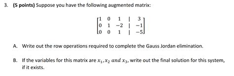 solved 3 5 points suppose you have the following