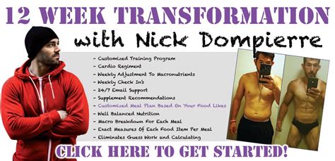 Nick Dompierre Online Personal Trainer Pro Skateboarder Youtuber Model