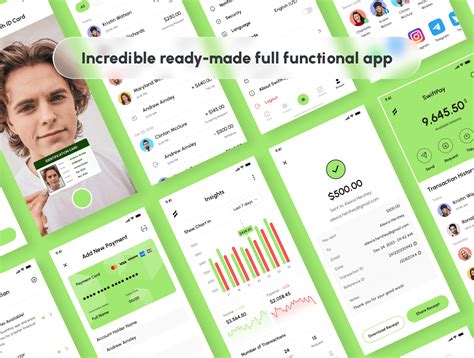 SwiftPay Money Transfer App UI Kit UI Kits UI Custom