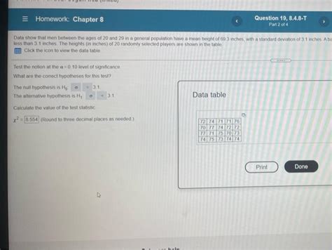 Solved Homework Chapter 8 Question 10 8 4 8 T 24 Hw