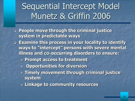 Ppt Integrating Mental Health And Criminal Justice The Sequential Intercept Model Powerpoint