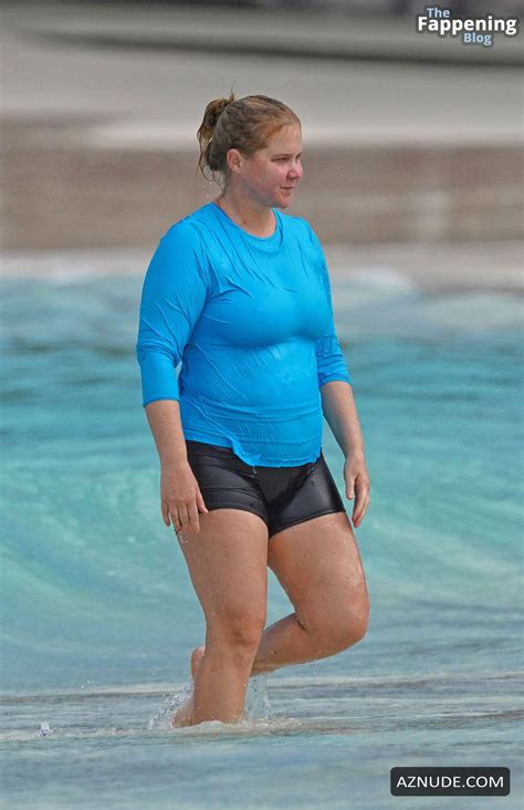Amy Schumer Sexy Seen With Chris Fischer Having Fun At The Beach In St Barts Aznude