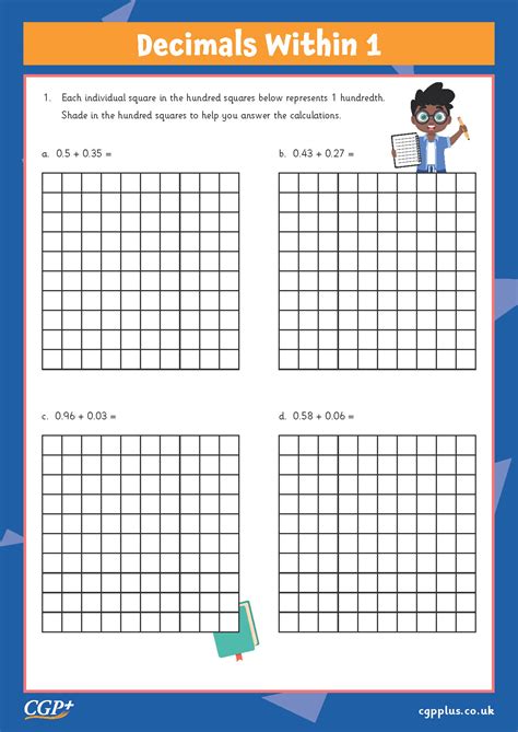 Dividing Decimals By 10 100 And 1000 Stretch Year 5 Cgp Plus