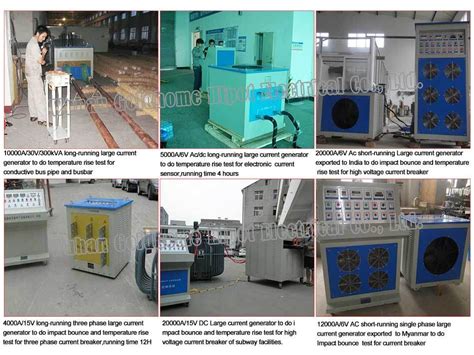 Long Time Running Temperature Rising Test Machine Primary Current Injection Generator For