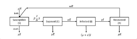 Seirs Model With Vital Dynamics Download Scientific Diagram