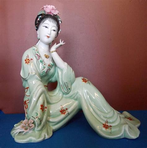 Vintage Japanese Lady Figurines At Jorge Courter Blog