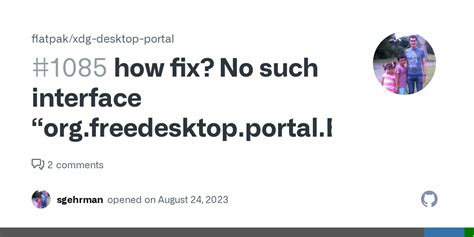 How Fix No Such Interface Org Freedesktop Portal Background Issue Flatpak Xdg