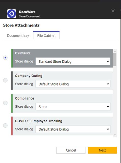 How To Store A Document From Microsoft Teams To Docuware · Docuware