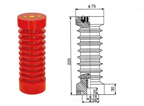 24kv高压支柱绝缘子