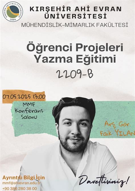 Bütün öğretim Elemanıüyesi Ve öğrencilerimiz Davetlidir Ali Sevim