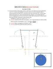 BMEN3350HW8ECAnswerKey Pdf BMEN 3350 EC HW8 26 Pts To Your Final Exam
