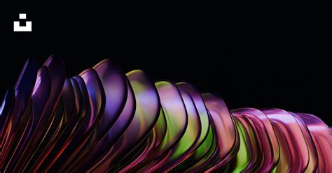 검은색 배경에 물결 모양의 선이 있는 여러 가지 빛깔의 추상 이미지 사진 Unsplash의 무료 추상적인 이미지