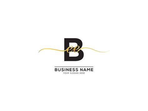 Initial BEE Signature Letter Logo Design 25671051 Vector Art At Vecteezy