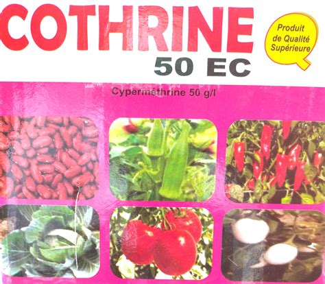 Insecticide Liquide Cothrine 50 Ec 1 Litre Cultures Maraichères Tmbusiness