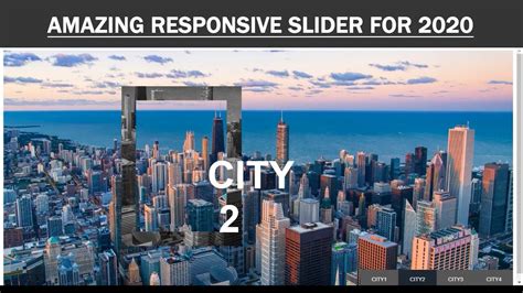 Responsive Slider Carousel Using Html Css Javascript Youtube
