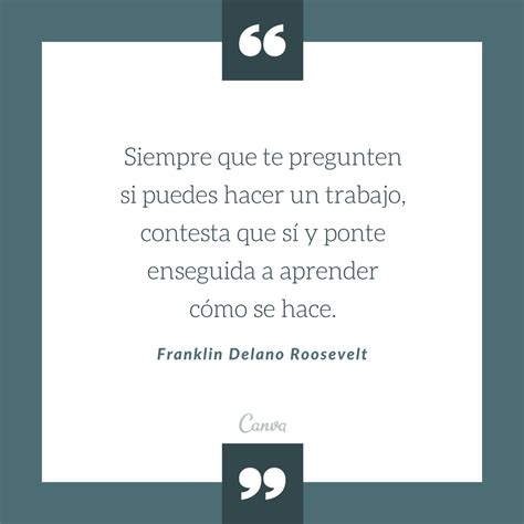 Fantásticas Frases De Motivación Laboral Canva