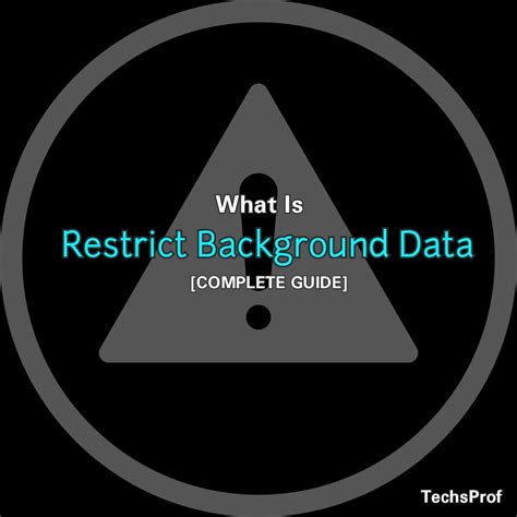 What Is Restrict App Background Data Used For • Baseontechs