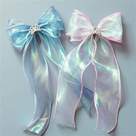 Купити Барвиста швейна сітчаста тканина Флуоресцентна пряжа Органза Скляна пряжа Лазер Тюль