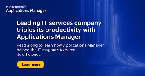 Manageengine Itom On Linkedin Manageengine Applicationsmanager Applicationperformancemonitoring
