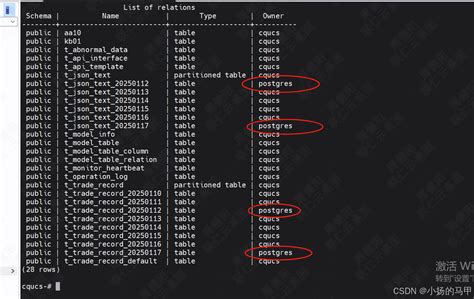 Postgresql分区表相关问题处理pg16 创建数据表分区 Csdn博客