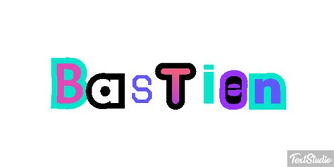 Bastien Name Animated  Logo Designs