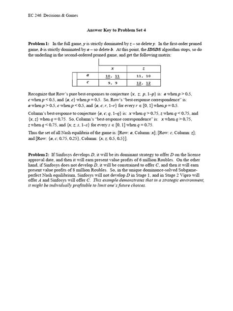 answer key 4 pdf