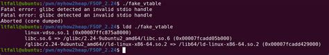 Glibc224下的vtable Check以及绕过 Ltfalls Code