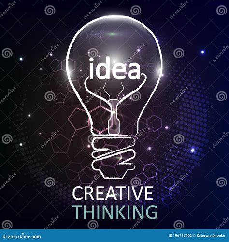 Light Bulb Design Technology Innovation Concept Abstract Background Vector Stock Vector
