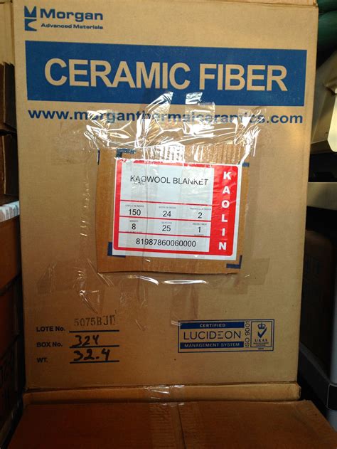 Kaowool 2300f 2 Thick Ceramic Fiber Insulation Blanket Morgan Thermal