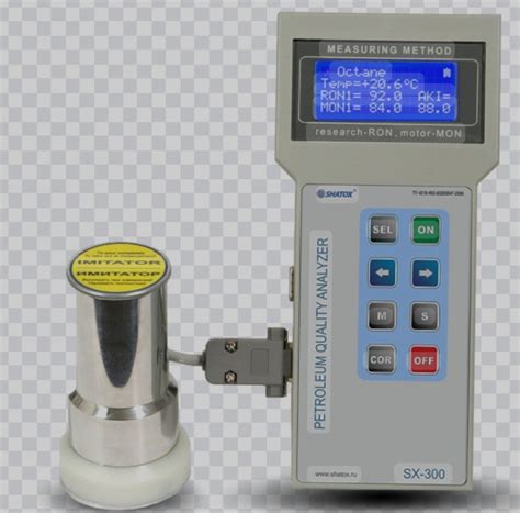 Portable Octane Cetane Analyzer Sx 250 Produk Alat Monitoring