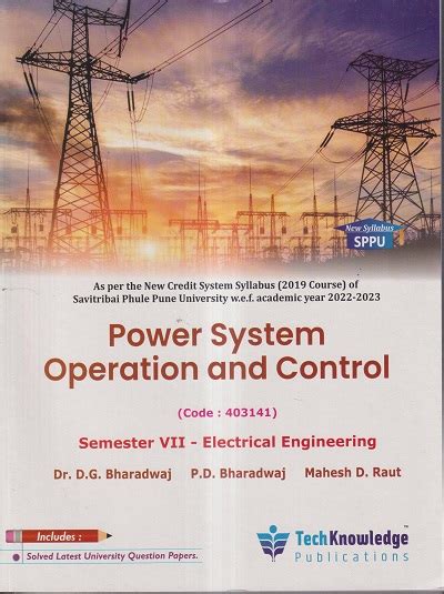 Power System Operation And Control Electrical Engineering Sem 7 Sppu