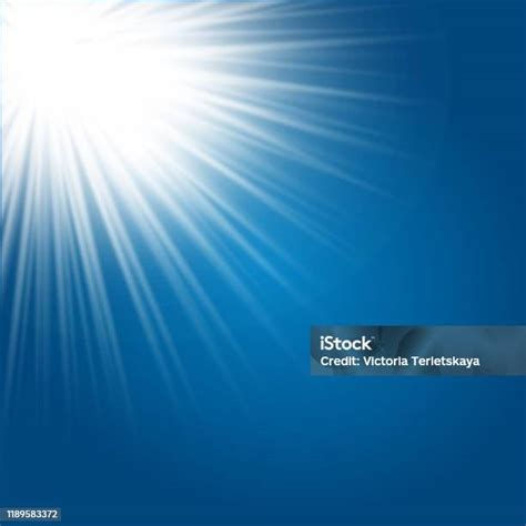 낮은 조명 효과 파란색 배경에 반짝임이 있는 별빛 벡터 그림입니다 일광욕 디자인에 대한 스톡 벡터 아트 및 기타 이미지 디자인 반짝이 반짝이는 Istock