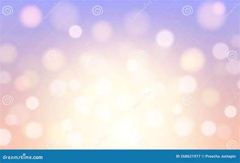 Gentle And Cute Bokeh Soft Light Abstract Background Vector Eps 10