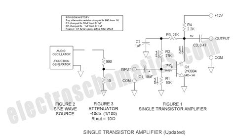 Transistor Amplifier Circuit Calculator Wiring Diagram