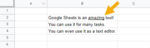 5 Ways To Add And Remove Underline Text In Google Sheets Ok Sheets