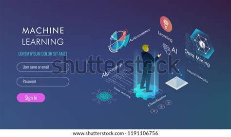 Machine Learning Ai Data Mining Algorithm Stock Vector Royalty Free 1191106756 Shutterstock