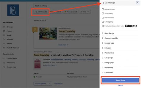 Ebsco Discovery Service New Look Bank Street College Of Education
