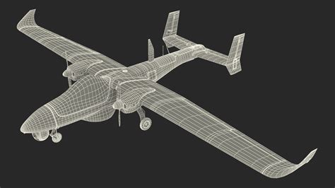 3d Tekever Ar5 Uas Model Turbosquid 2149003