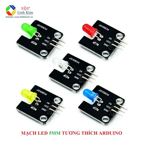 Module đèn Led Giao Thông Mini 5mm 33v 5v Tương Thích Arduino Shopee
