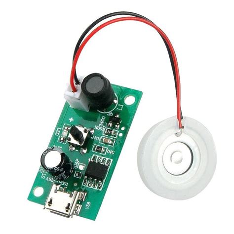Ultrasonic Atomizer Module 20mm MicroUSB
