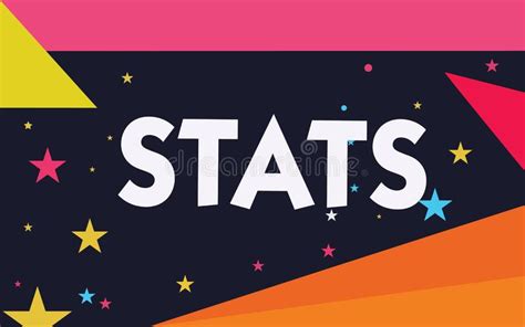 Word Writing Text Stats Business Concept For Practice Or Science Of