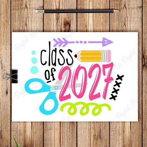 Class Of 2027 By Lucy Lu Digital Designs Thehungryjpeg