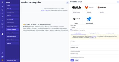 Bitbucket Integration And Test Reporting