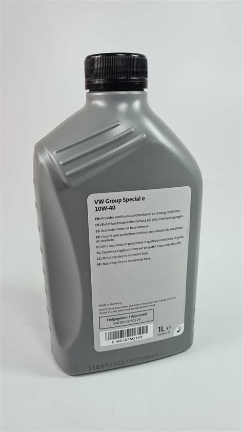 Special e 10W-40 Motoröl 10W40 1 Liter - VW-Audi-Steiner Motoröl-Shop