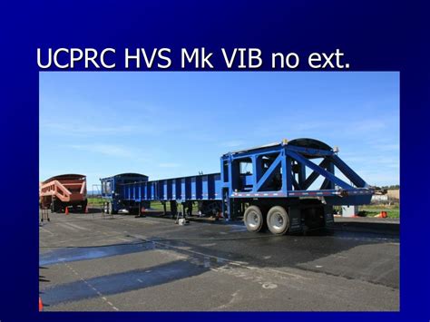 ppt dynatest csir heavy vehicle simulator hvs powerpoint